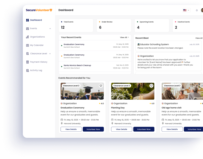 Volunteer Background Check Platform | Secure Volunteer by Bchex